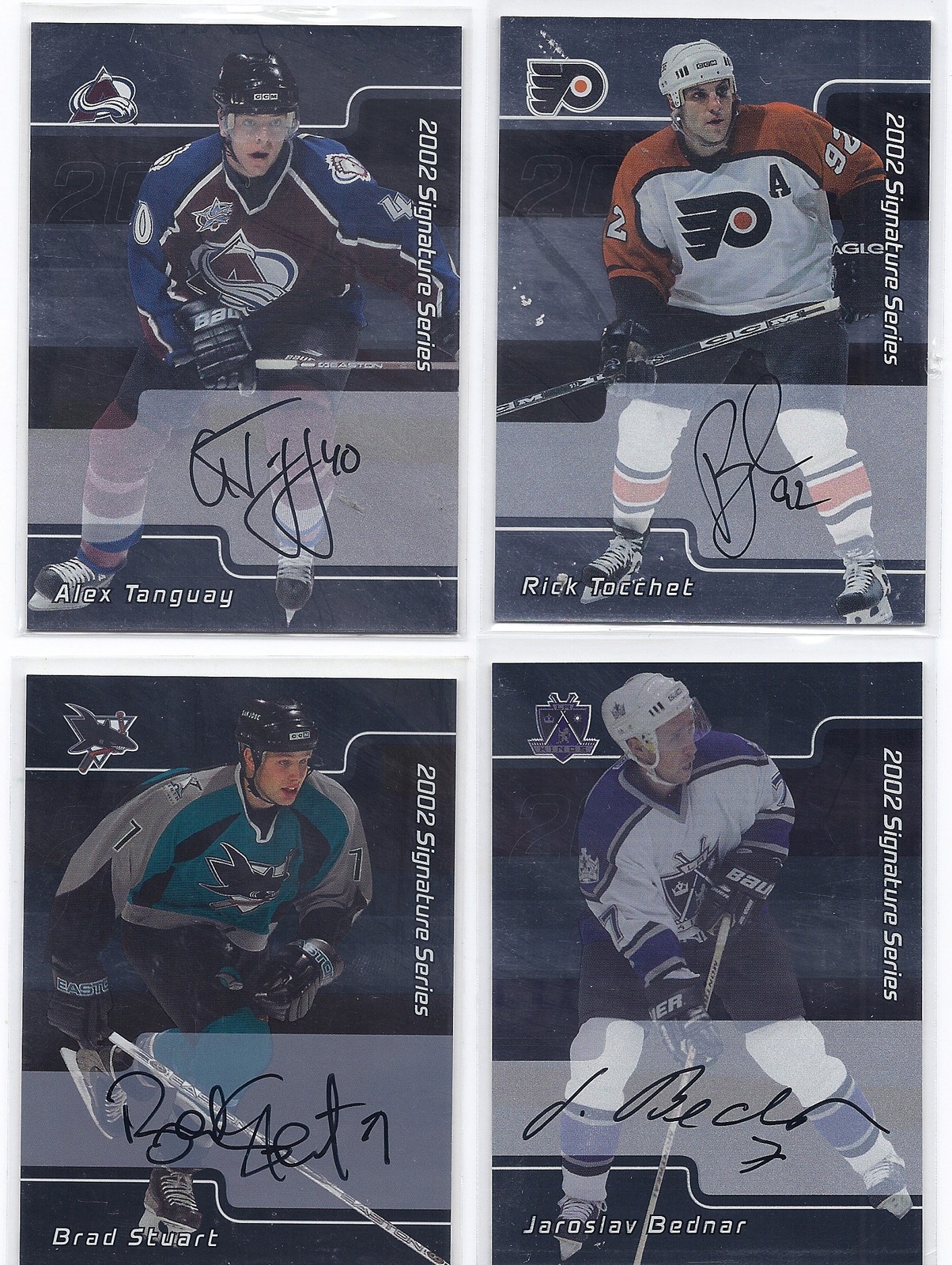 2002 BAP SS Autographs #55 Ronald Petrovicky Calgary Flames Autographed ...