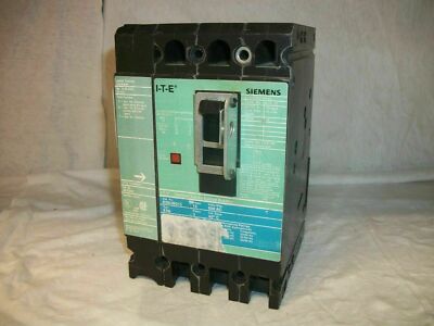 SIEMENS SENTRON ED6 CIRCUIT BREAKER ED63B015 15AMP 600VOLT 3POLE W/AUX ...