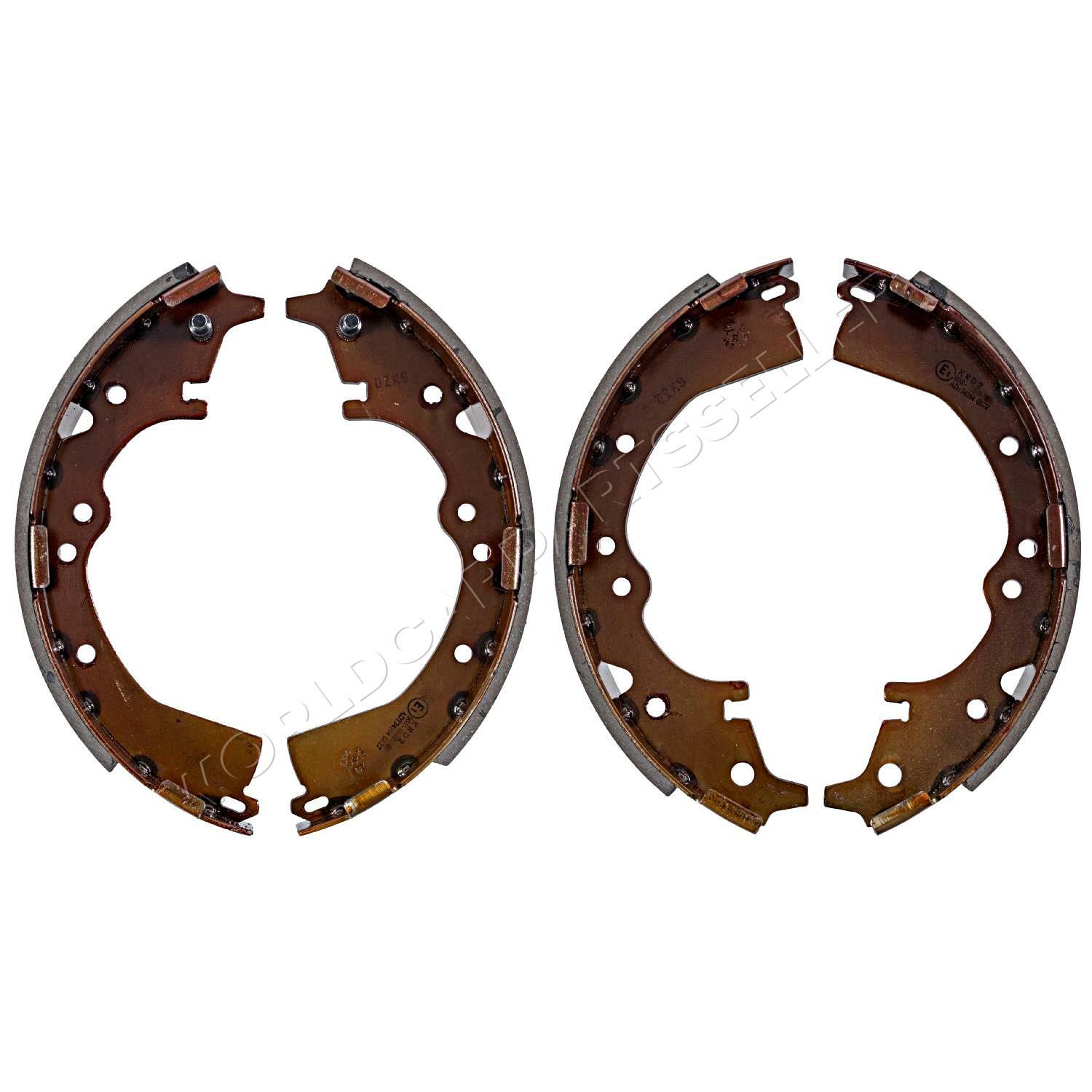 BLUE PRINT Rear Brake Shoe Set For TOYOTA Hilux VIII Innova I 90-15 ...