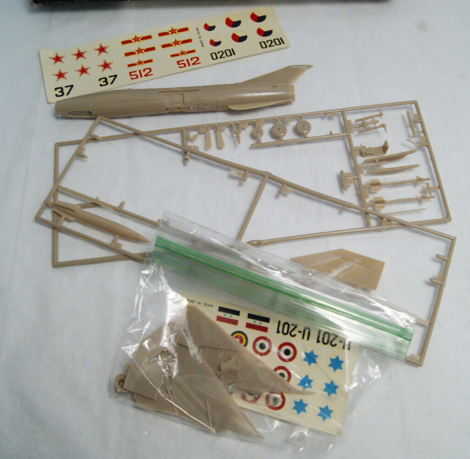 Airlane Model Kit Sets Lot Of 5 Military Aircraft INCOMPLETE For Parts ...