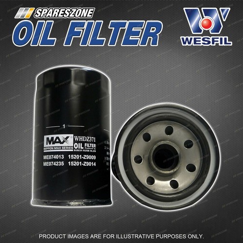 Wesfil Oil Filter for Mitsubishi Fuso Fighter FM677 FM67F FN61F FN62F ...