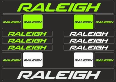 Decals, Stickers - Raleigh Bicycle Decals - Nelo's Cycles