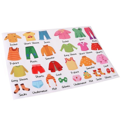 Removable Clothing Label Decal Vinyl Classification Decor Bedroom | eBay