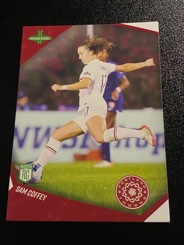 2022 SAM COFFEY ROOKIE RC WOMEN'S SOCCER CARD NWSL PORTLAND THORNS | eBay
