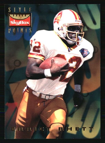 Errict Rhett 1995 SkyBox Premium #143 FOOTBALL Card | eBay