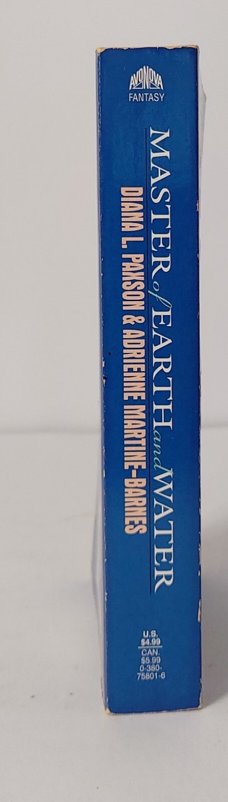 Master of Earth and Water- Diana Paxson & Adrienne Martine-Barnes. pb ...