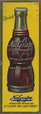 DRINK NUGRAPE ADVERTISING SIGN | eBay