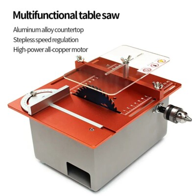Precision Small Woodworking Chainsaw Multifunctional Desktop Cutting ...