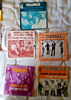 Triangle - Lot de cinq 45 tours / 45 T / 45T / 7" | eBay