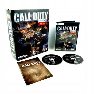 CALL OF DUTY 1 I COD BIG BOX PC VERY RARE COLLECTOR'S EDITION PL | eBay