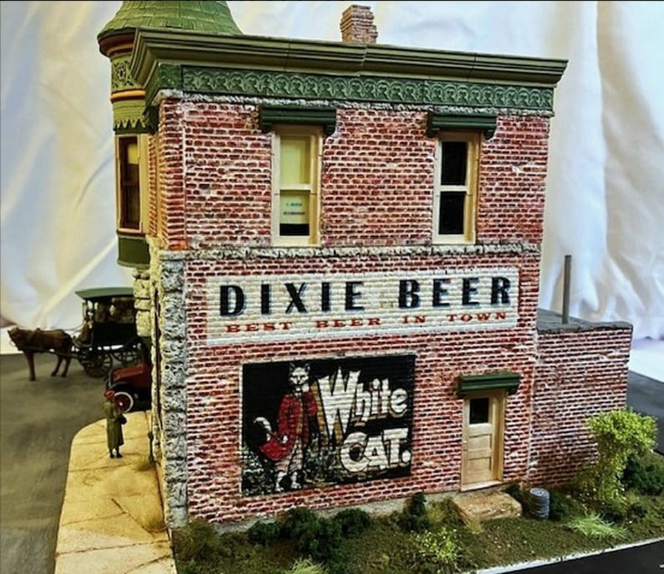 THOMAS YORKE M. SPILLANE BUILDING O On30 Model Railroad Unptd Resin Kit ...