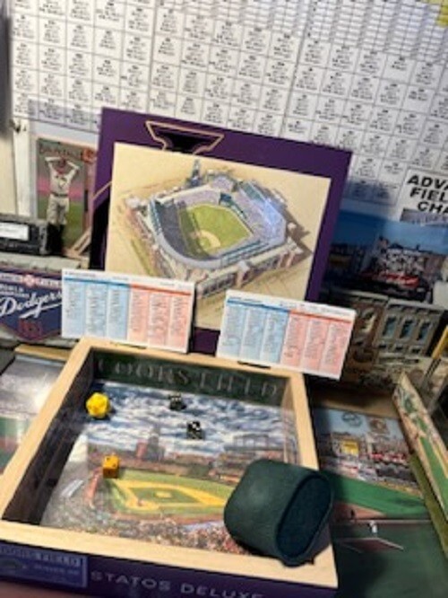 Coors Field Strat-O-Matic / APBA Cigar Box Stadium! Unique! Home of the ...