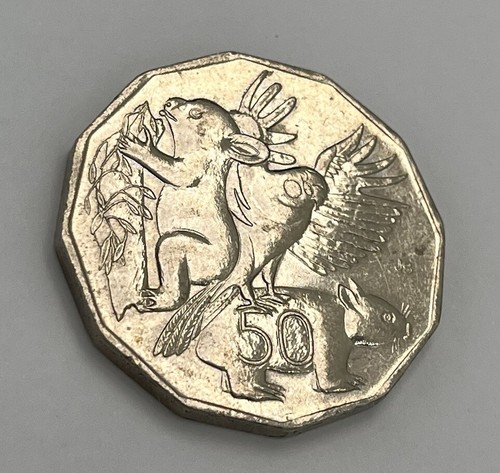 2004 Student Design 50 Fifty Cent Coin - Australian Low Mintage ...