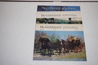 Lot of 4 Vintage 1981 The Carriage Journal Magazines | eBay