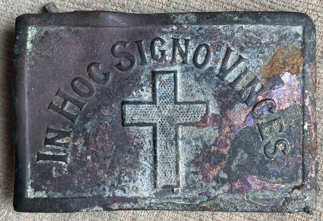 Antique Aged Knights of Templar Fraternal In Hoc Signo Vinces Cross ...