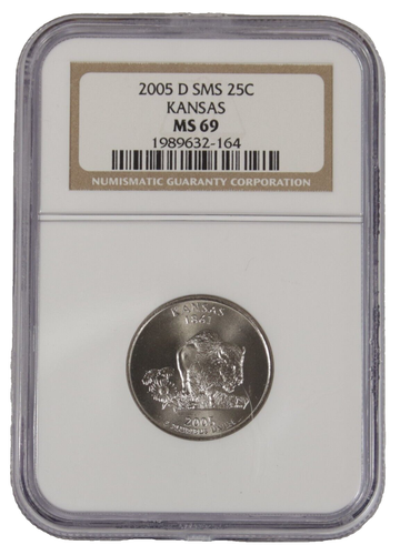 2005 D SMS Kansas State Quarter NGC MS 69 | eBay