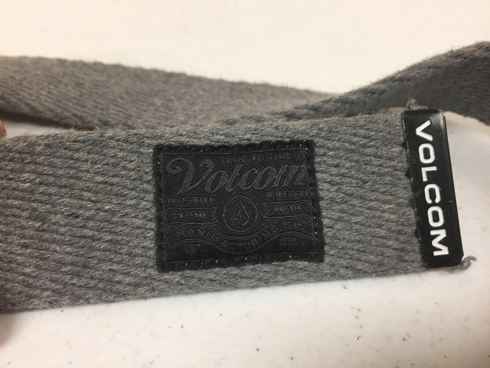 Volcom Belt And Belt Buckle Gray Volcom Stone Belt Skater Punk j12 | eBay