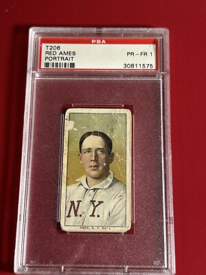 1909-11 T206 - 150 Back Portrait Red Ames (RC) | eBay