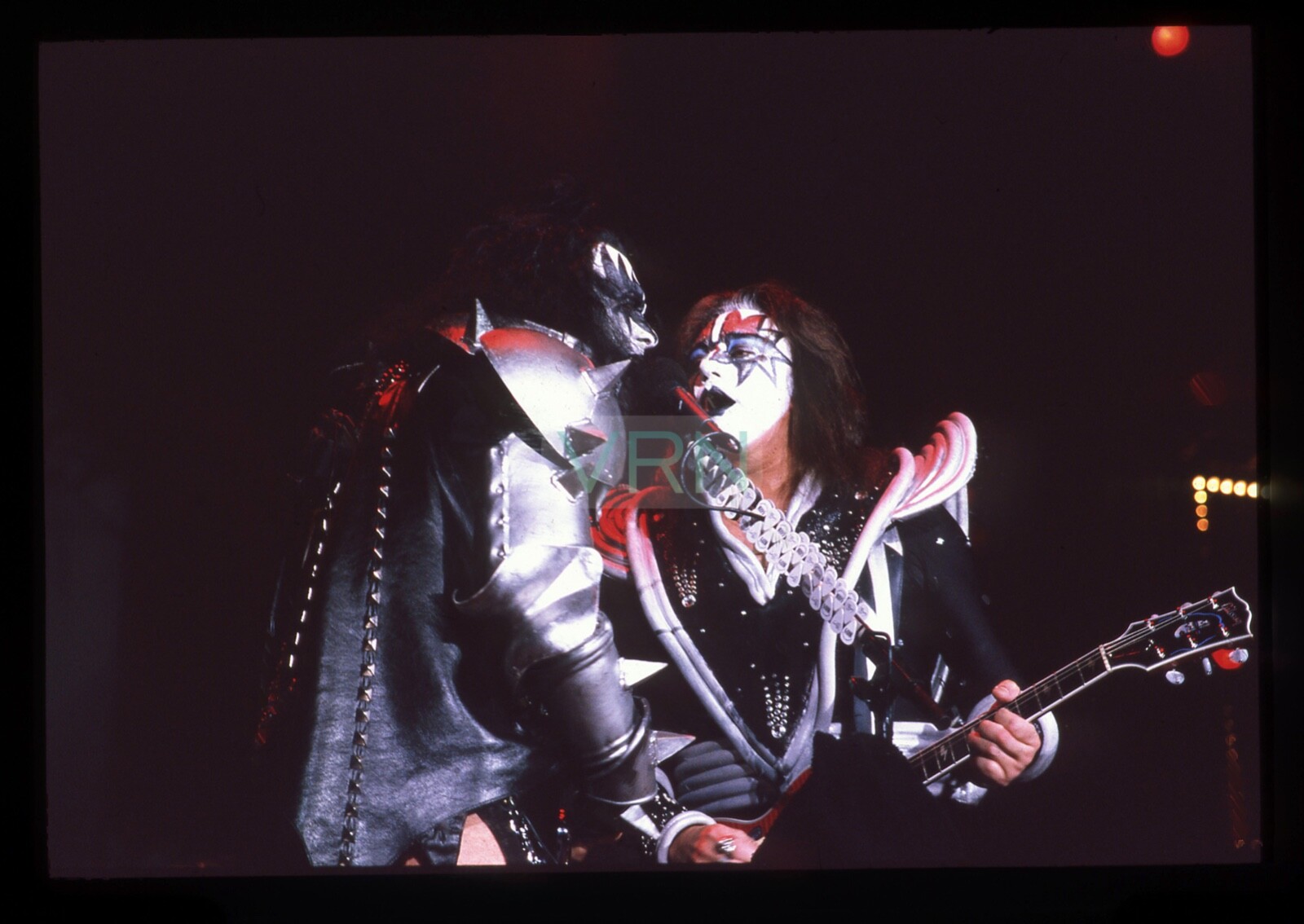 CS1 KISS Italy 1999 ACE FREHLEY GENE SIMMONS - VTG 35mm Slide ...