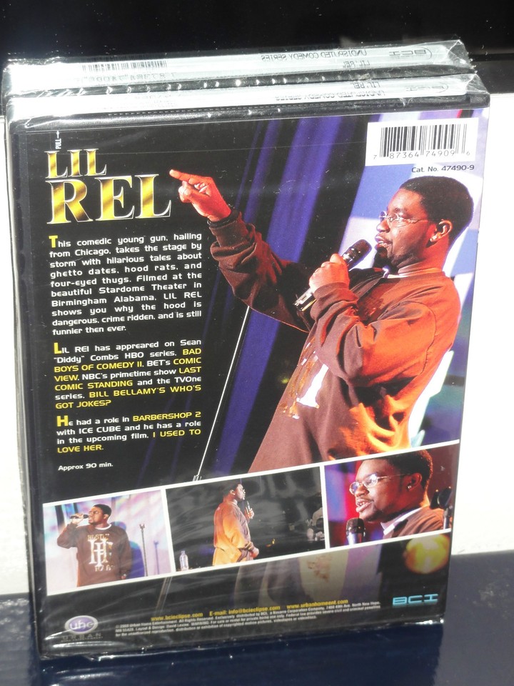 Undisputed Comedy Series - Lil' Rel (DVD) Stardome Theater Birmingham ...