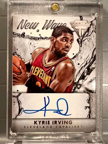 Early Autograph Auto 13 Panini Kyrie Irving NBA Autographed Basketball ...