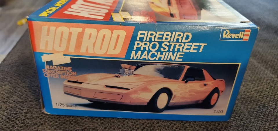 REVELL HOT ROD FIREBIRD PRO STREET MACHINE 1:25 | eBay