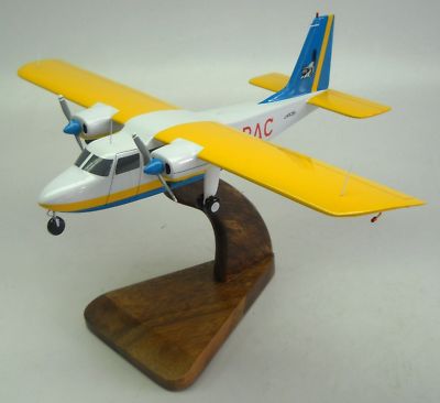 BN-2B-20 Islander Pilatus Airplane Desktop Wood Model Big New | eBay