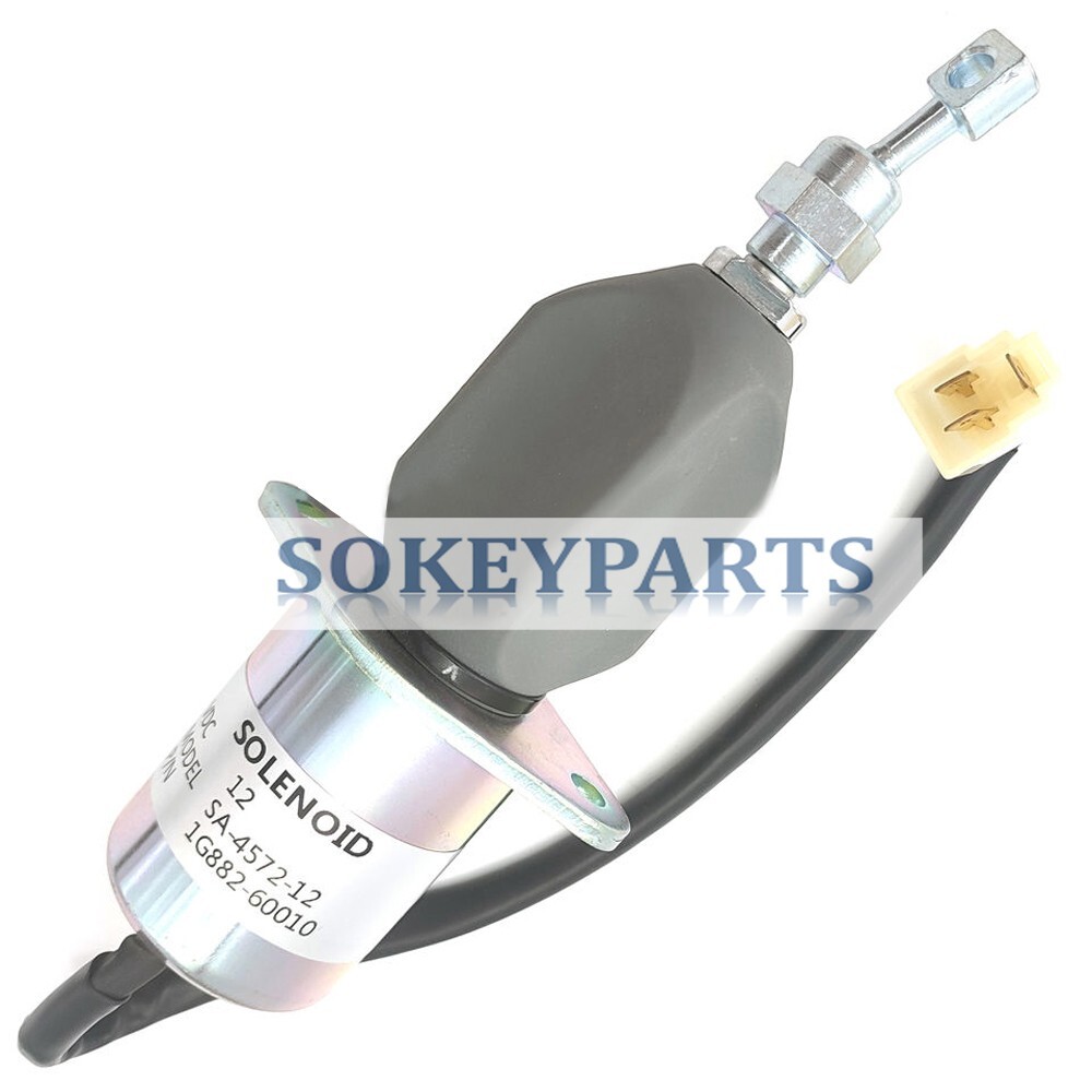 Nuevo solenoide de cierre de combustible SA-4572-12 1G882-60010 12V ...