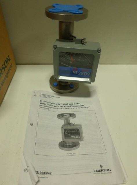 Brooks MT3809 Inline Variable Area Analog Flow Meter for sale online | eBay