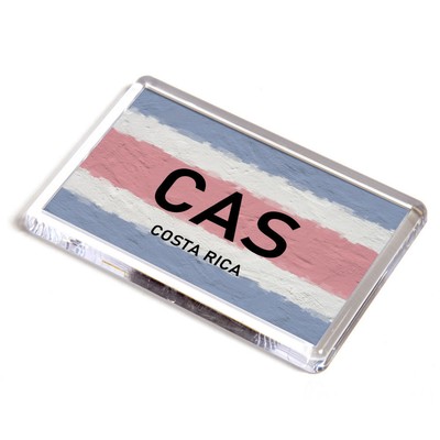 FRIDGE MAGNET - Cas - Costa Rica Flag | eBay UK