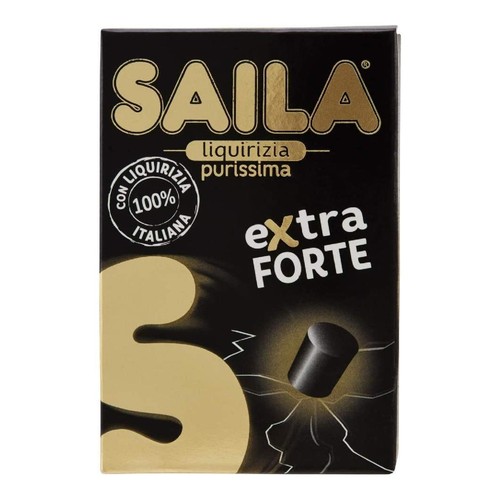 Saila Confetti Candy Very Pure Liquorice Extra Strong Box of 16 Cases ...