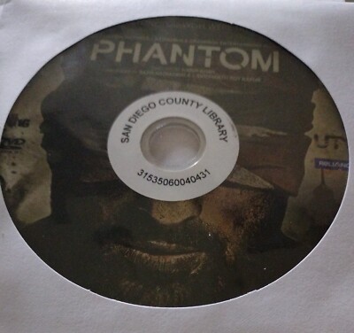 Phantom (DVD disc only, 2015) Hindi, Saif Ali Khan, katrina kaif, kabir ...