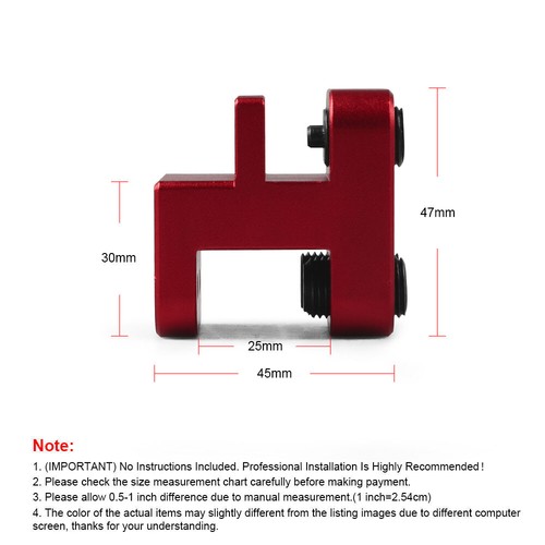 Red Master Link Press Tool Aluminum For Drag Specialties Motorcycle ATV ...