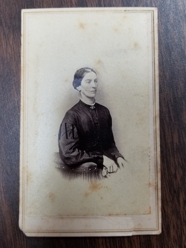CIVIL WAR PORTRAIT LADY UNION PICTURE GALLERY MORRIS AUBURN N.Y. CDV | eBay