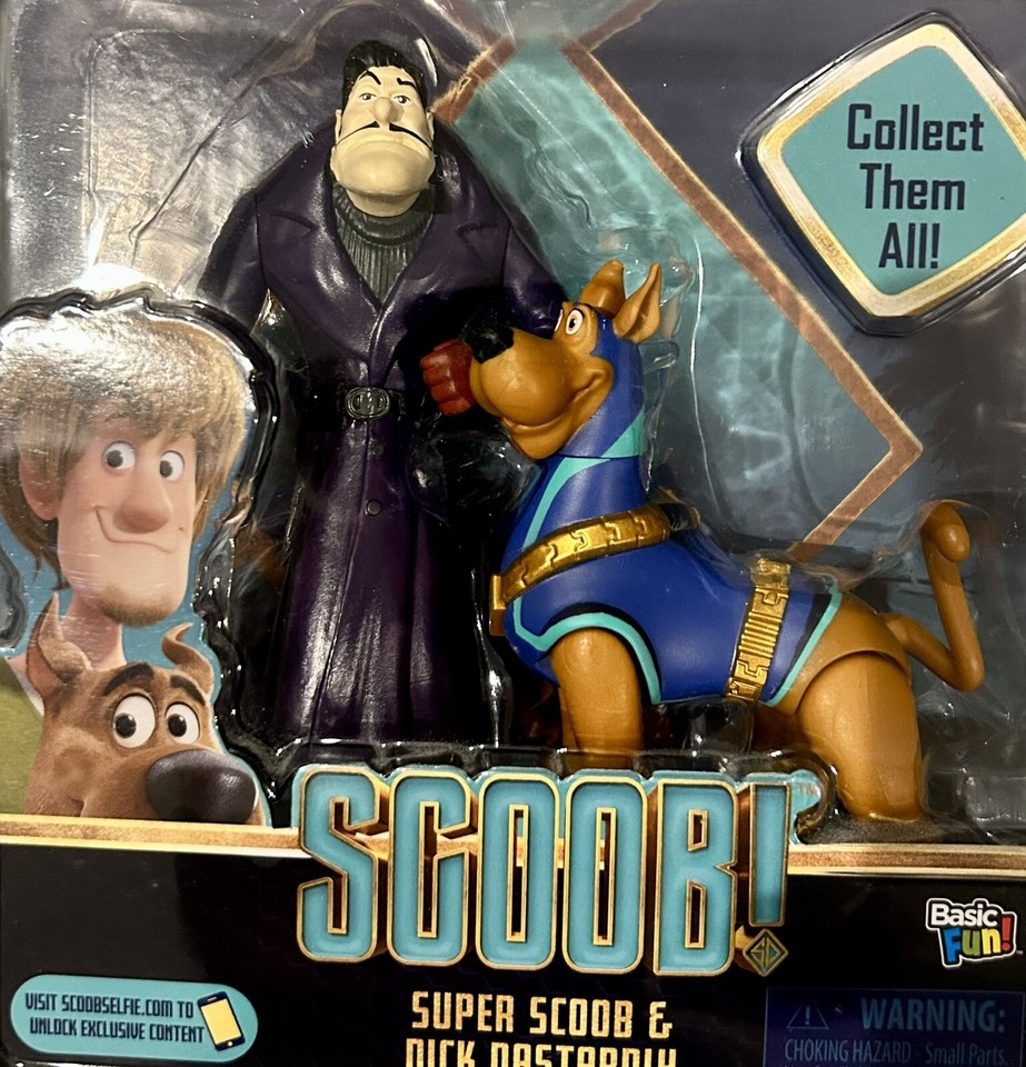 Scoob! Super Scoob & Dick Dastardly Action Figures Scooby-Doo New In ...
