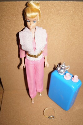 Vintage Gorgeous Blonde PT Barbie Complete in Invitation to Tea | eBay