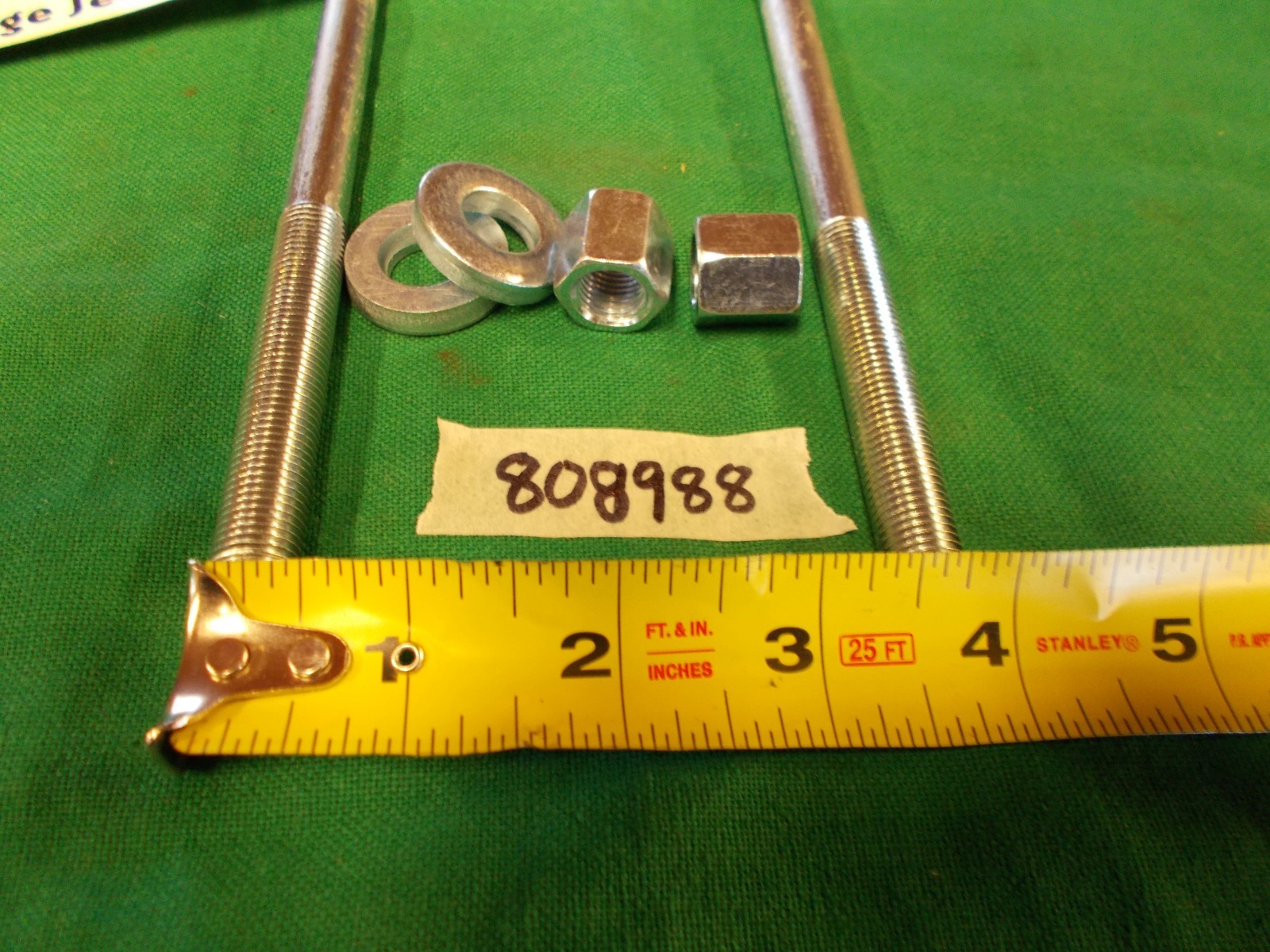 U-bolt large for front right leaf spring fits Willys MB GPW CJ2A CJ3A ...