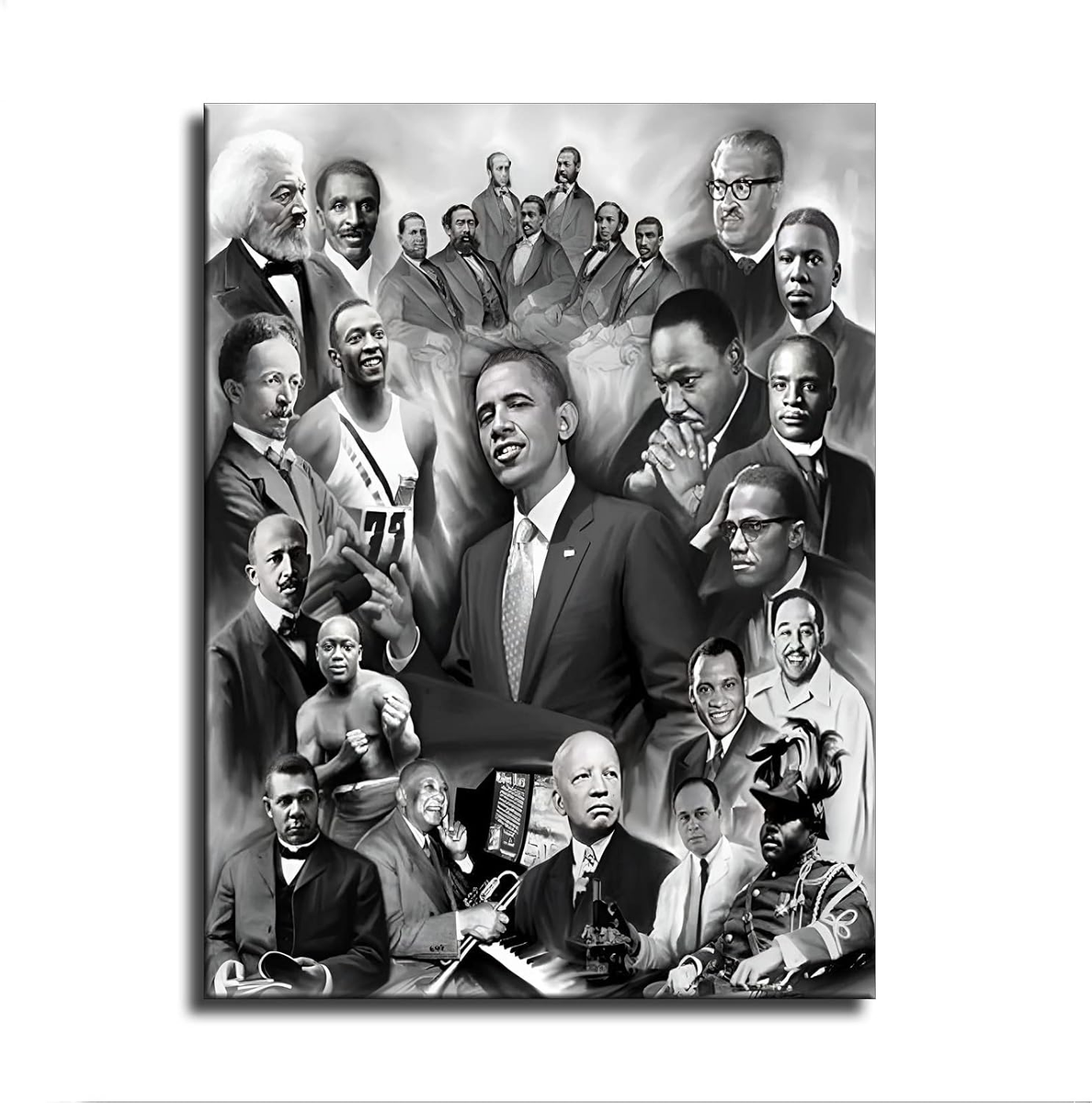 Malcolm X E Martin Luther King E Obama