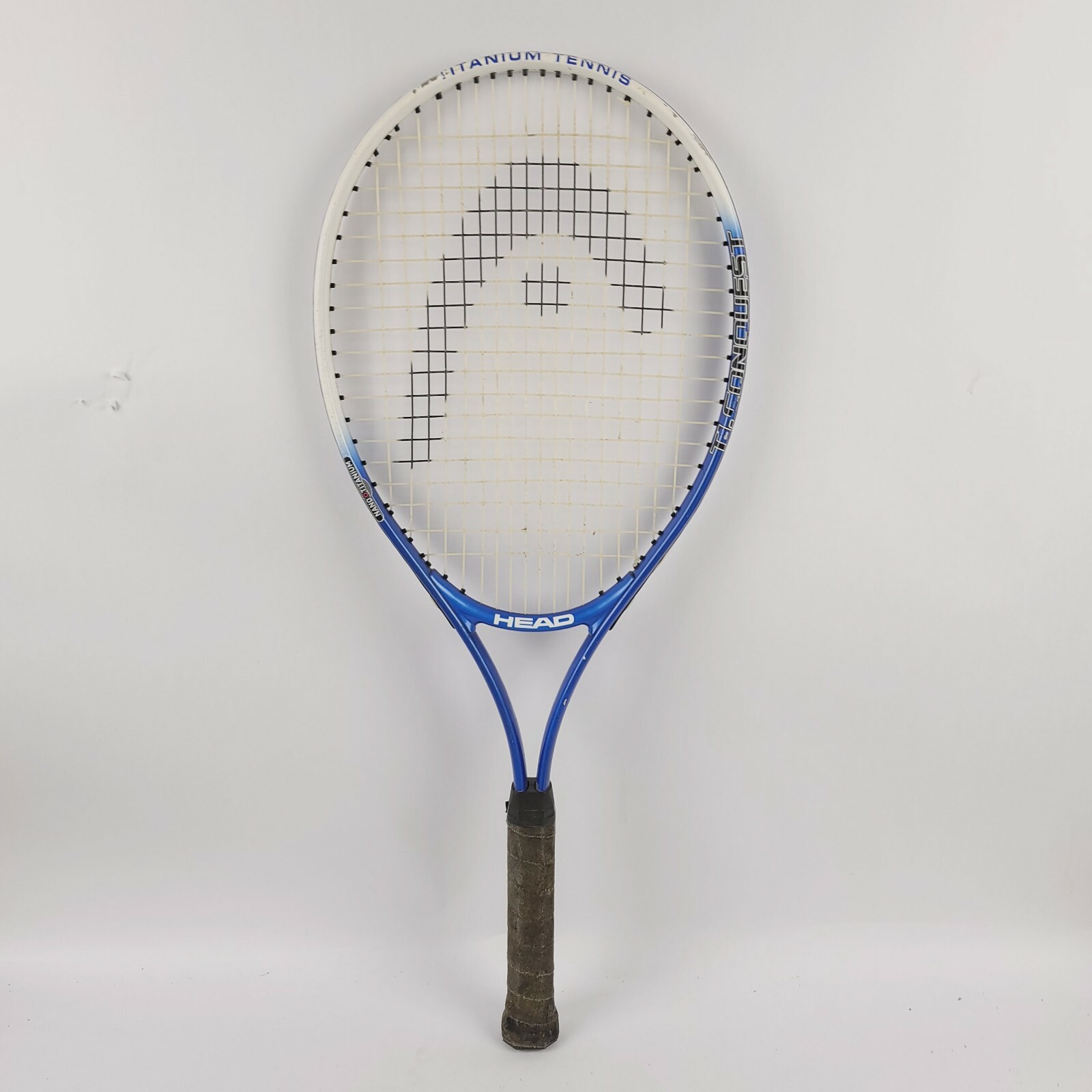 HEAD TI Conquest - Nano Titanium - Tennis Racket Blue & White - 4 1/8 ...
