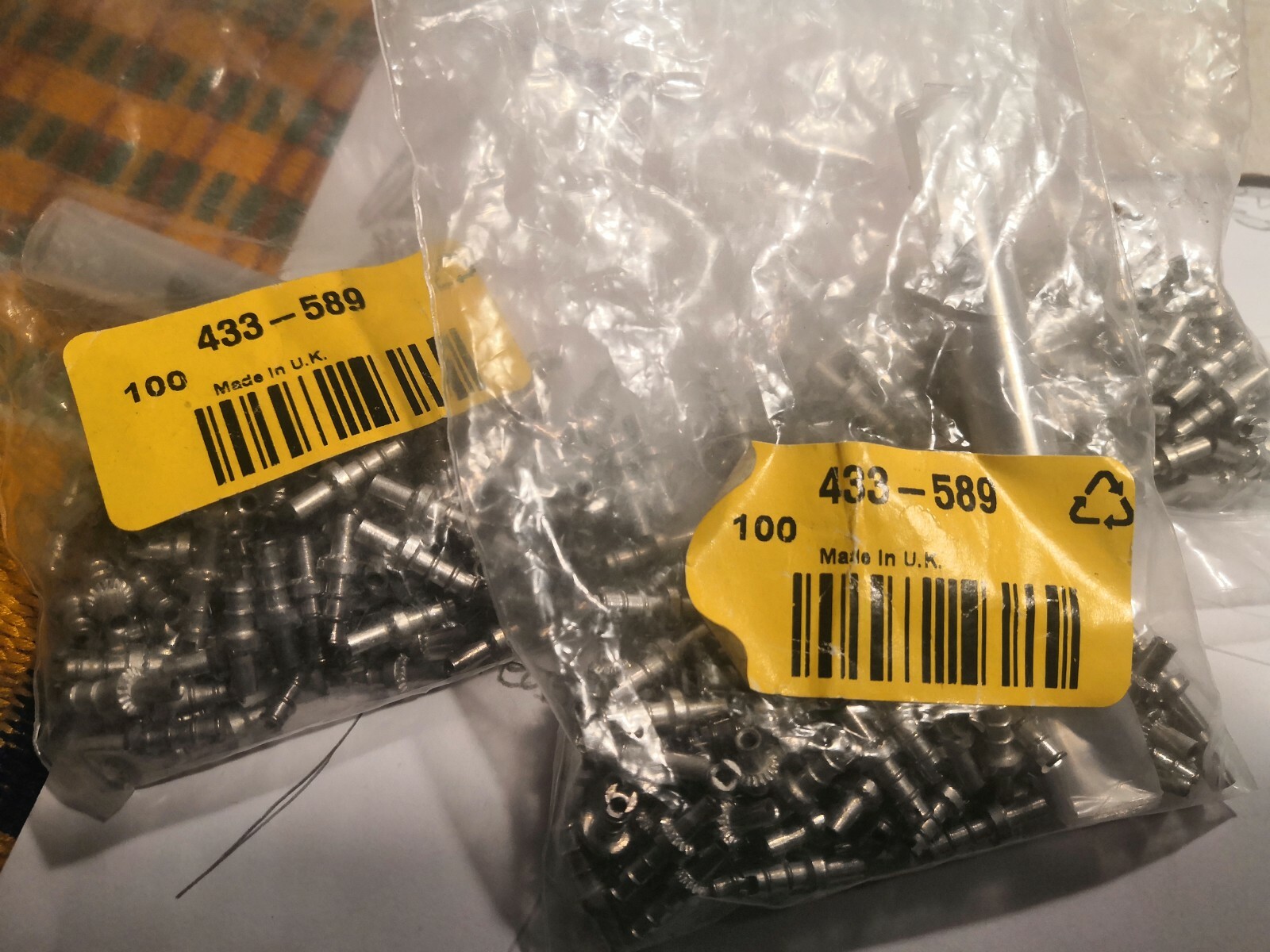 5 pieces RS Turret Terminal Tag Rivet Fit 0.1" Ø 2.54mm punch board ...