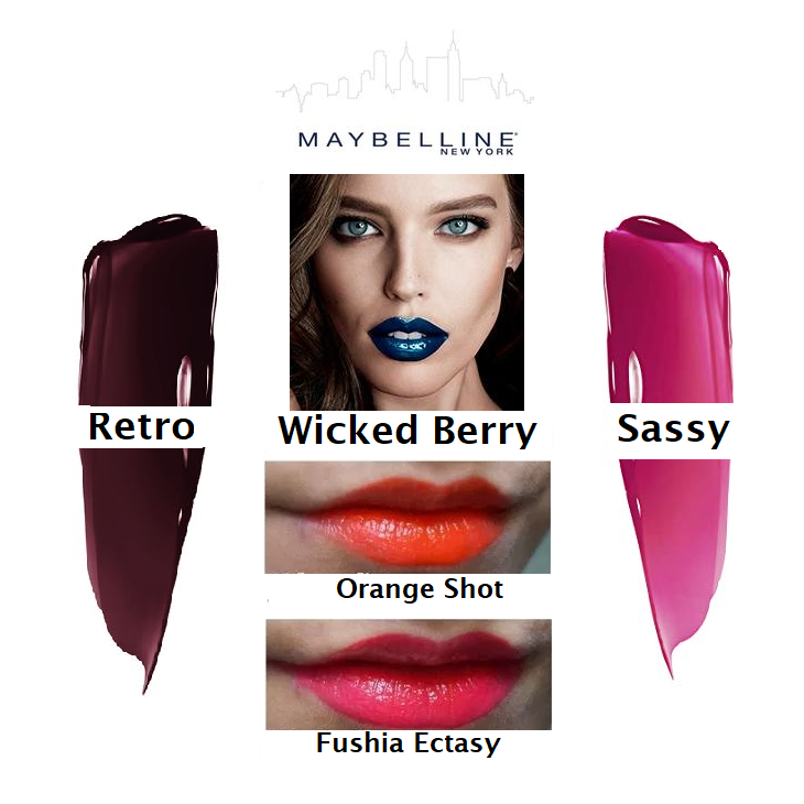 Maybelline Color Sensational Vidid Matte Liquid Choose Your Shade Below ...
