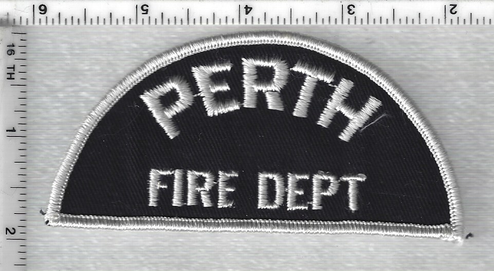 Perth Fire Department (Ontario, Canada) Shoulder Patch - 1970's | eBay