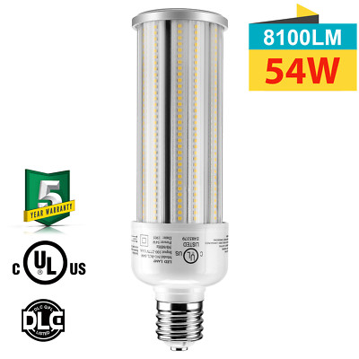 5000K Led Light Corn Bulbs 54W 8100LM Home Garden Warehouse Light E26/E39 Base | eBay