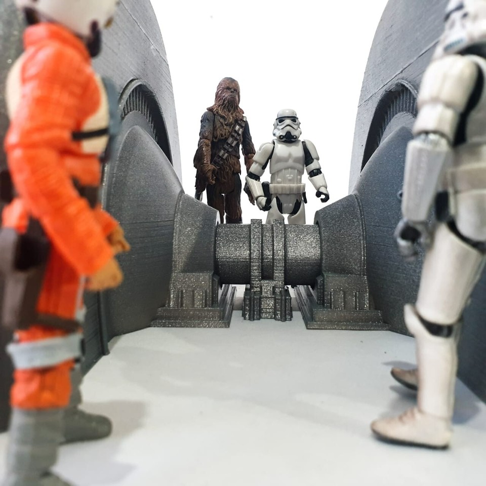 Hoth Echo Base Power Generator for 3.75 in (1:18) Figure Diorama | eBay