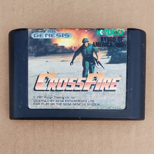 Crossfire, Cross Fire (Sega Genesis) - Cartridge Only | eBay