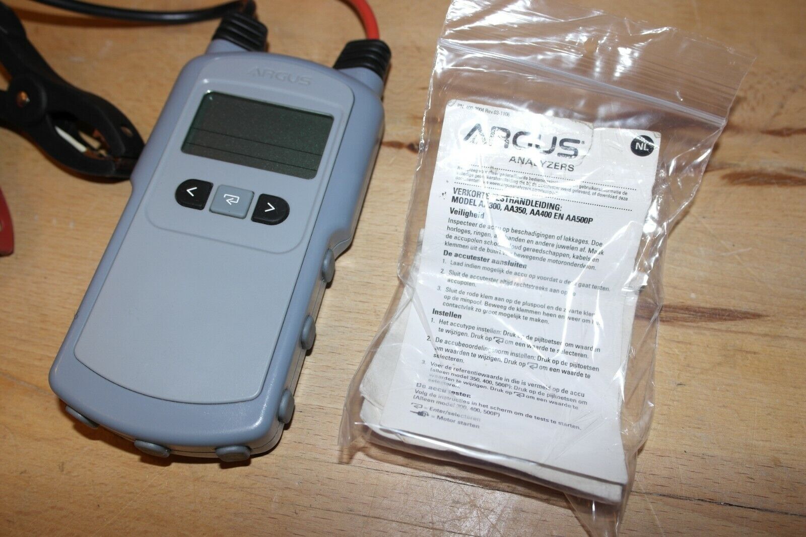 Kunzer Argus Analyzer Batterietester AA350 / Car battery tester 12V ...