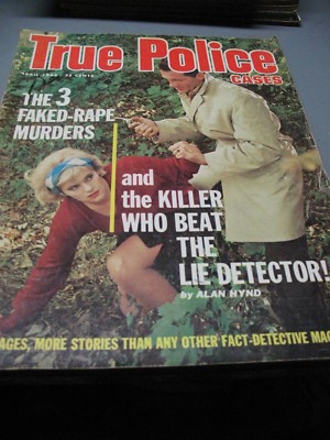 TRUE POLICE CASES MAGAZINE APRIL 1966 ORIGINAL | eBay