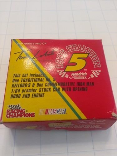 Vintage Collectible NASCAR Racing Champions Terry Labonte Kellogg's ...