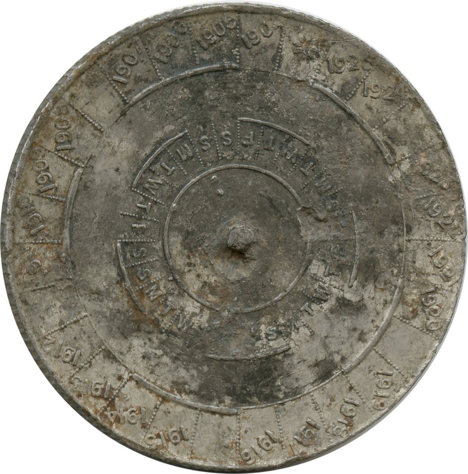 Portland Cement Knight Bevan & Sturge London Pyramid Trade Mark Spinner ...