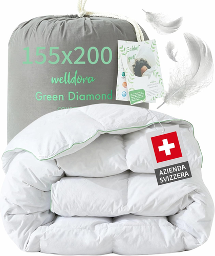 Comfort Piumone Letto Piazza E Mezzo 155X200 | Piumino 4 Stagioni Caldo ...